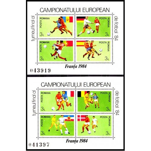 1103 - Campionatul european de fotbal Franta 84 - blocuri